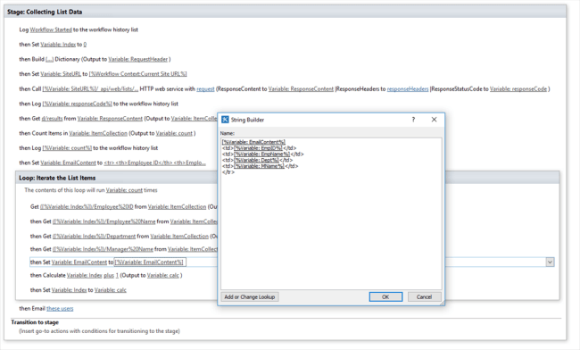 Iterate SharePoint List Items And Send A Consolidated Email To A Recipient Using Designer Workflow
